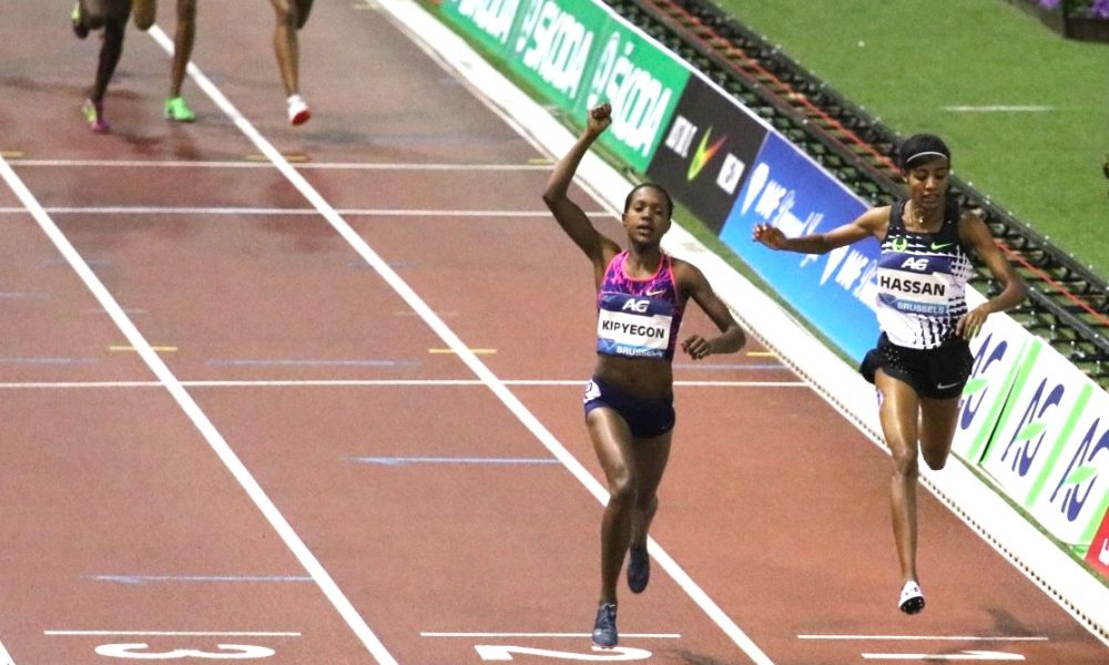 Faith Kipyegon Storms to 1500m Diamond League Crown in Brussels | Fast ...