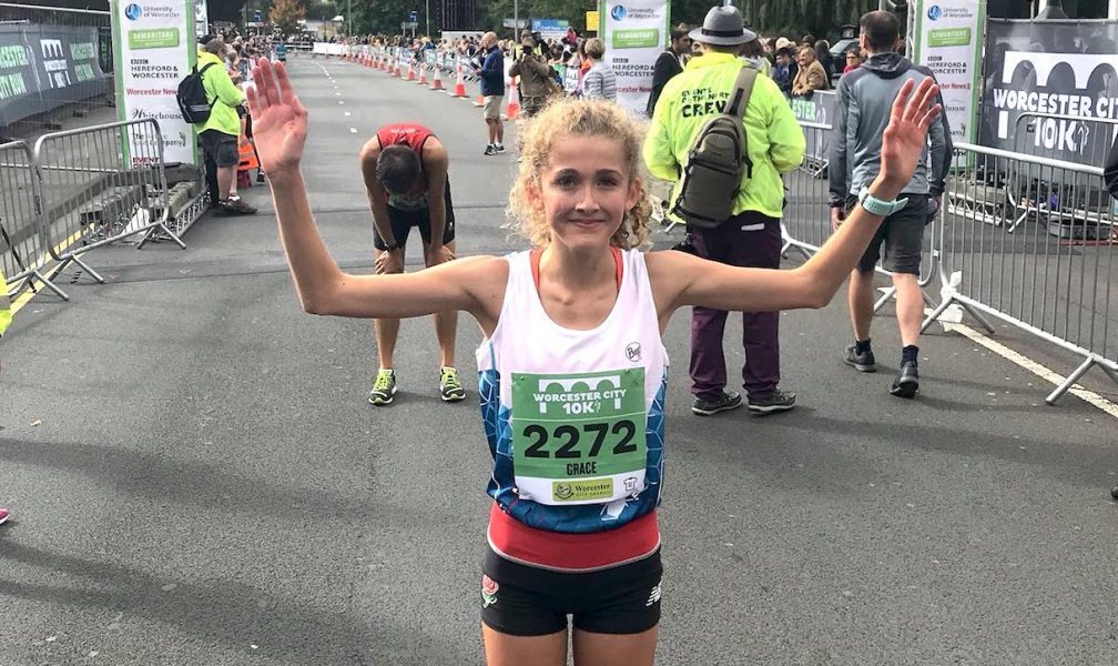 17 year-old Grace Brock runs 34:24 10k debut in Worcester | Fast Running
